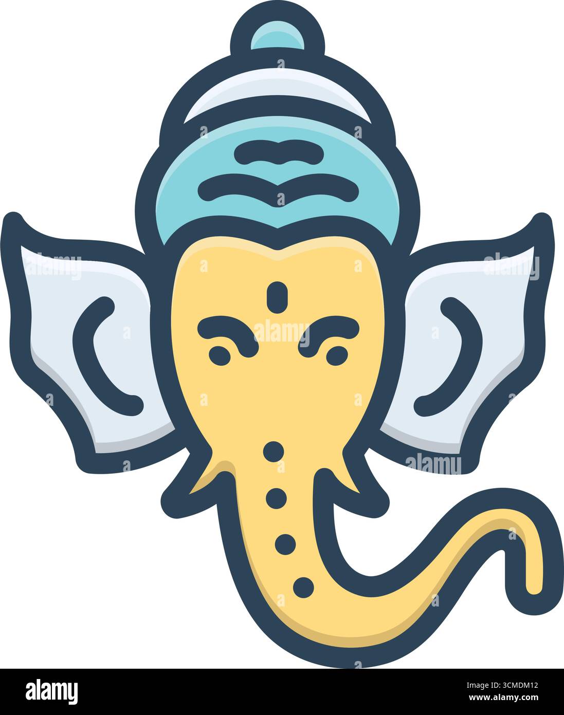 Icon for ganesh chaturthi, ganesh Stock Vector Image & Art - Alamy