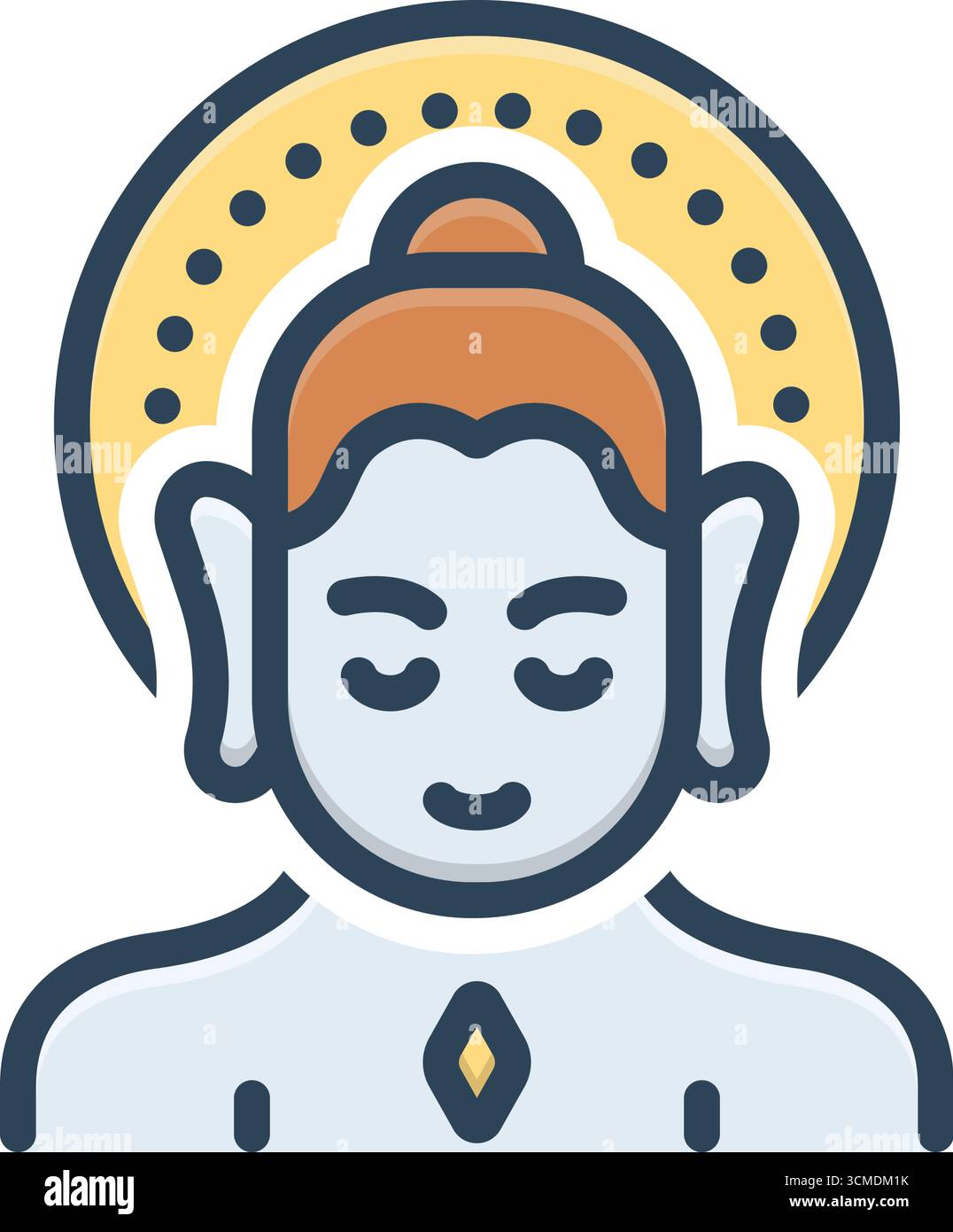 Icon for mahavir jayanti, mahavir Stock Vector Image & Art - Alamy