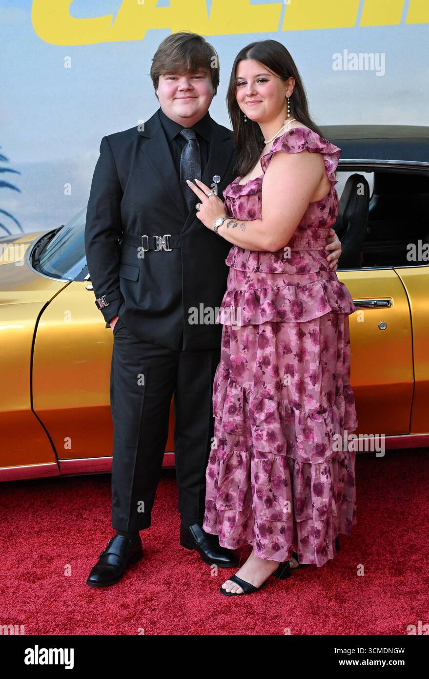 Jeremy Ray Taylor and Kaylie Taylor arriving to ‘London Calling’ Los ...