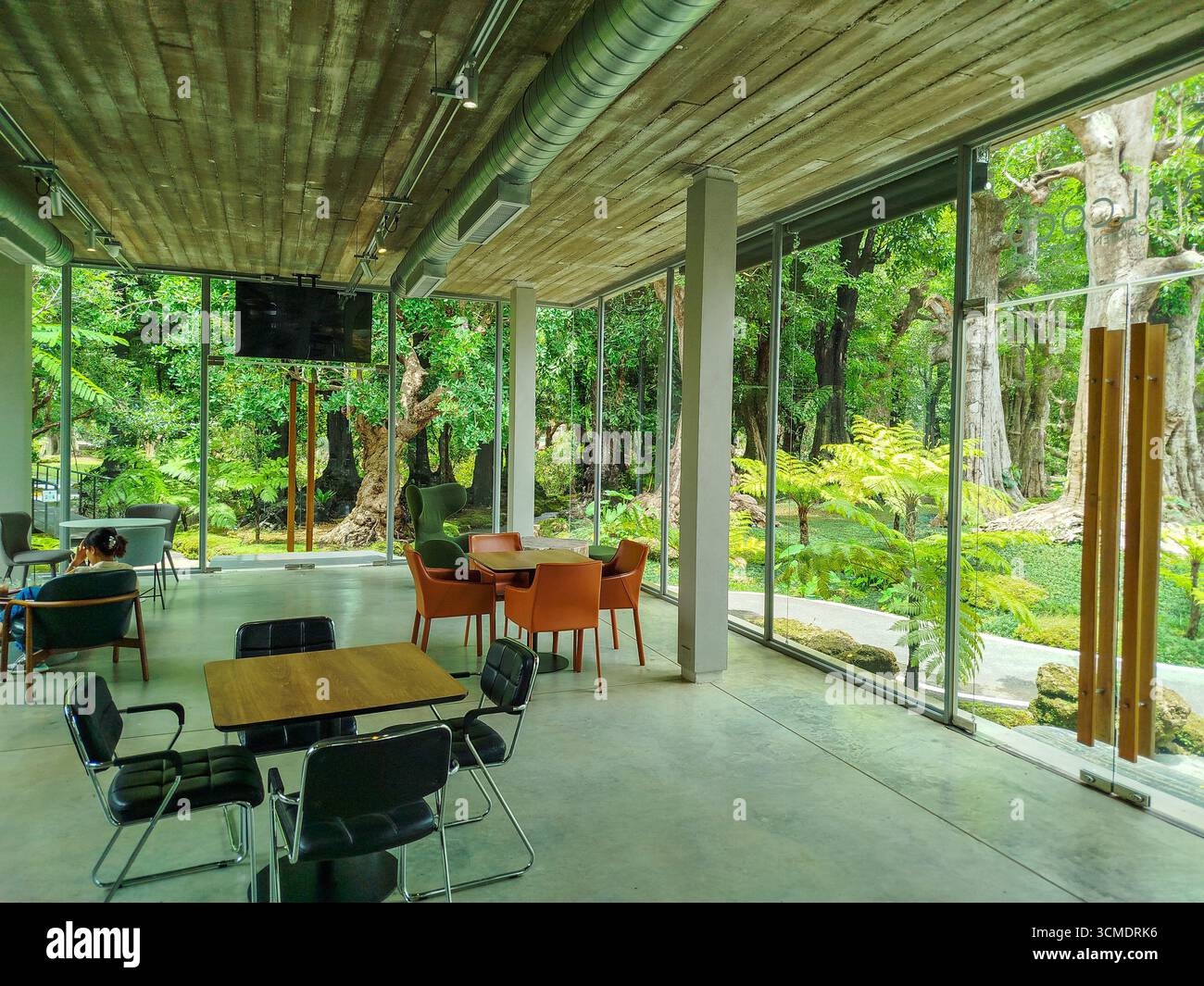 The Spiral Coco Cafe Stock Photo - Alamy