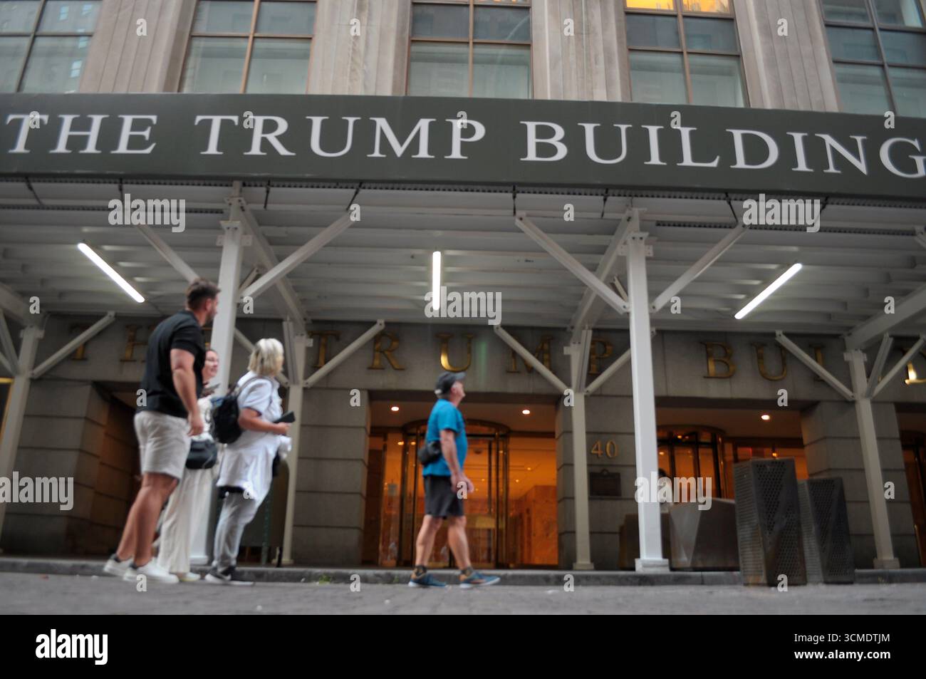 The Trump Building is seen at 40 Wall Street in Manhattan, New York ...