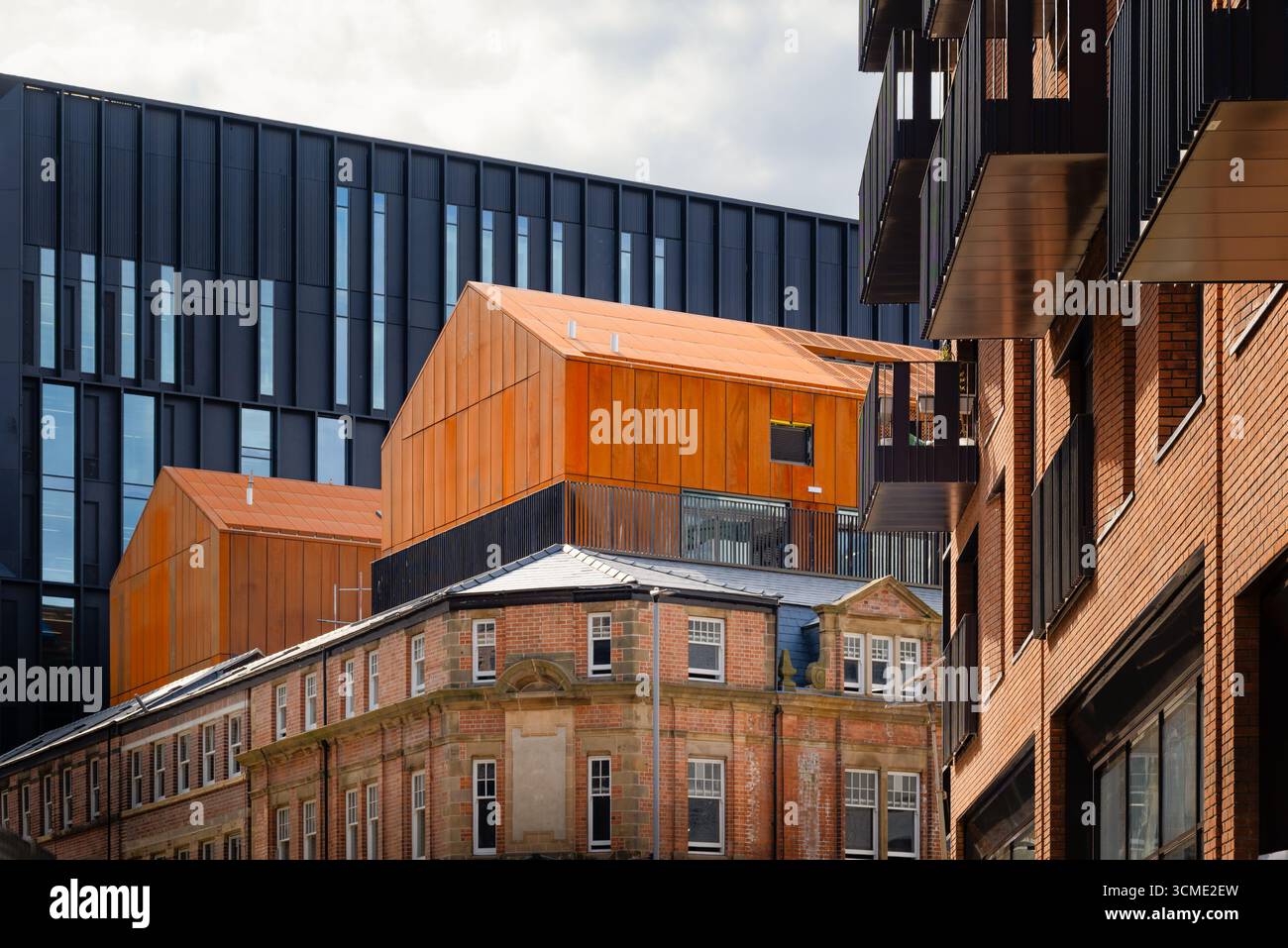 Sheffield, England, UK - Leah’s Yard mixed use development by Feilden ...