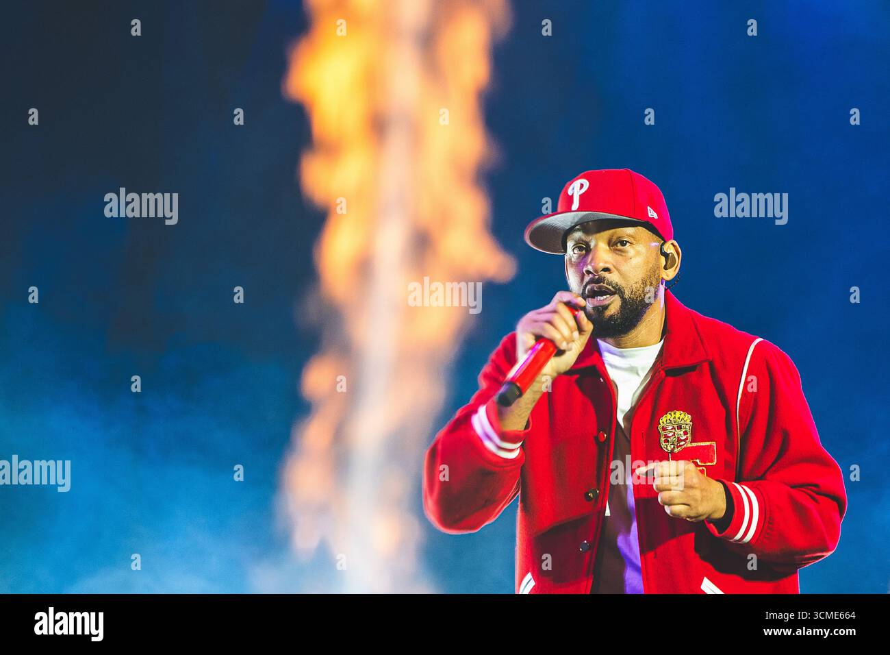 Skanderborg, Denmark. 07th, August 2025. The American singer, rapper ...