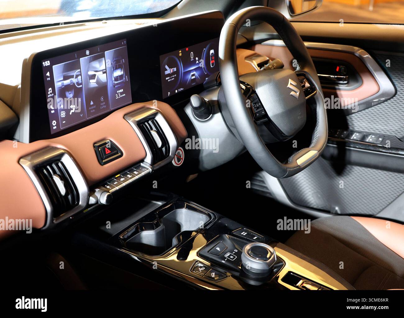 Tokyo, Japan. 16th Sep, 2025. Japan's automaker Suzuki Motor displays ...