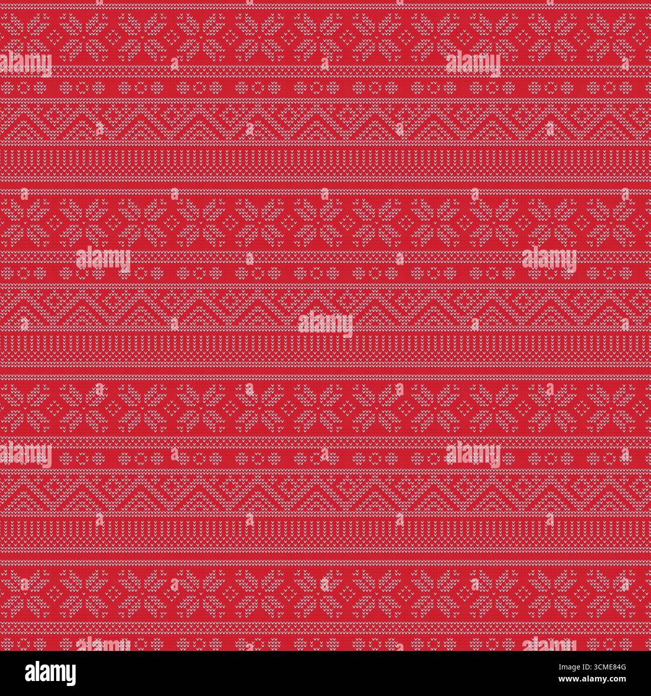 Seamless vintage sweater knit Stock Vector Images - Alamy