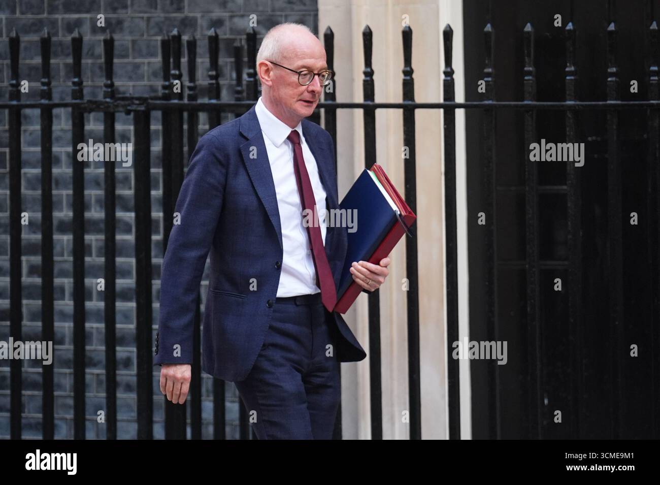 Work and Pensions Secretary Pat McFadden arrives for a Cabinet meeting ...