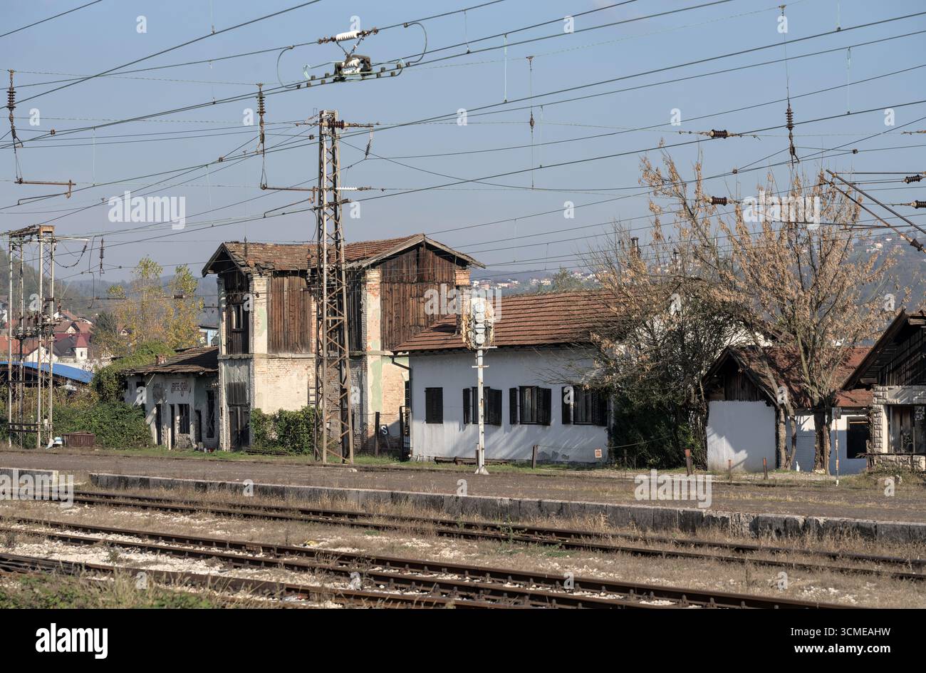 Bosnia and Herzegovina, Zavidovići, Zavidovići centre: Railway station ...