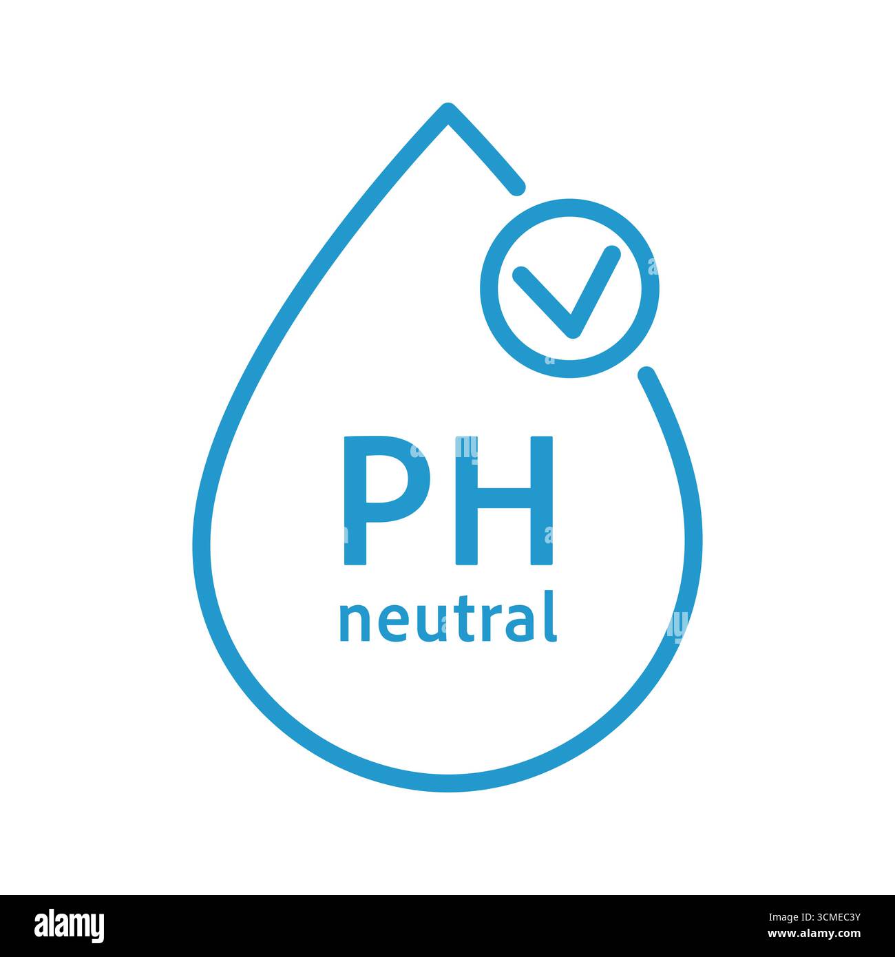 Ph icon, line simple set. Neutral balance skin, thin line web symbol ...