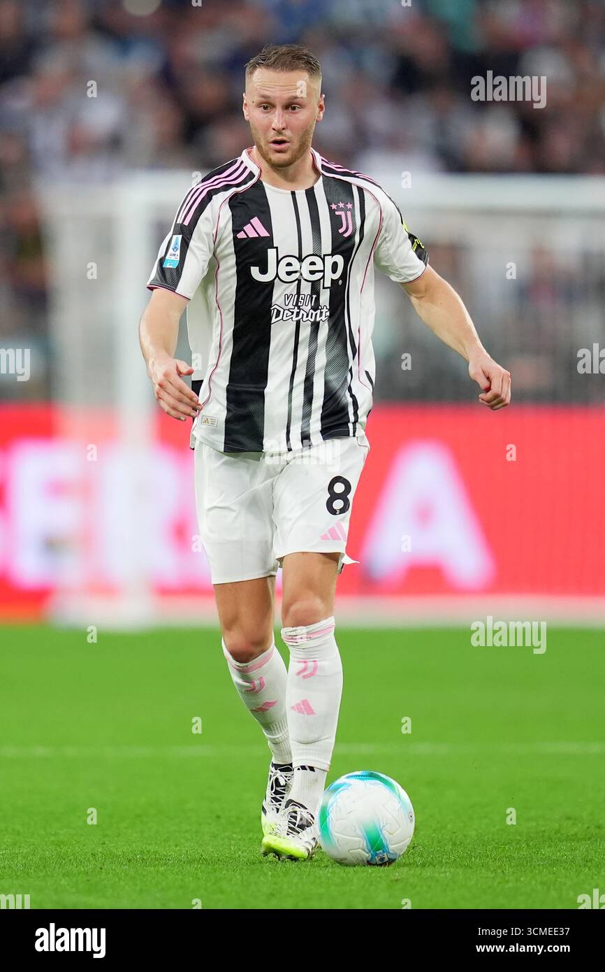 Juventus' Teun Koopmeiners during the Serie A soccer match between ...