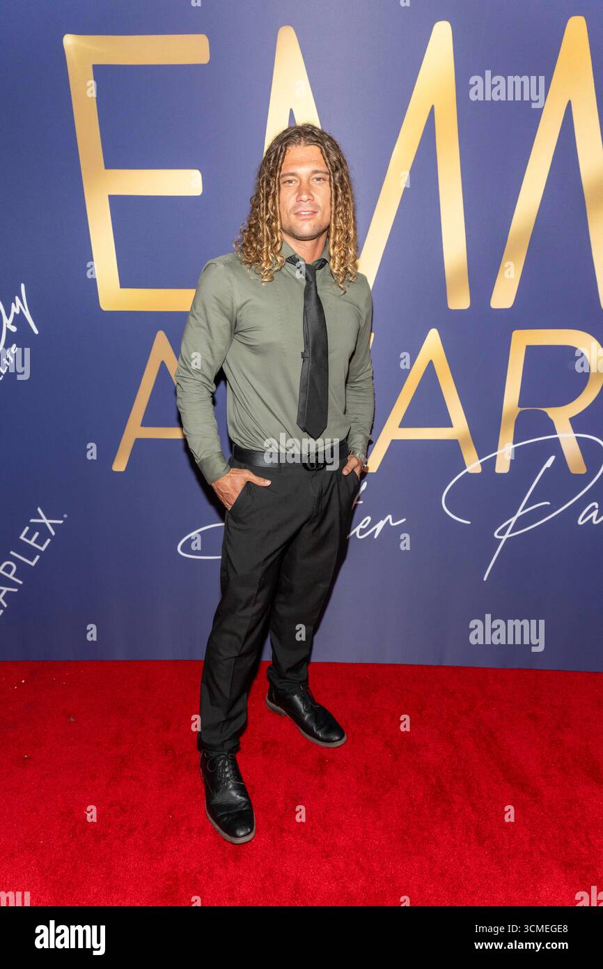 Los Angeles, United States. 14th Sep, 2025. Actor Dwayne Hilton Jr ...