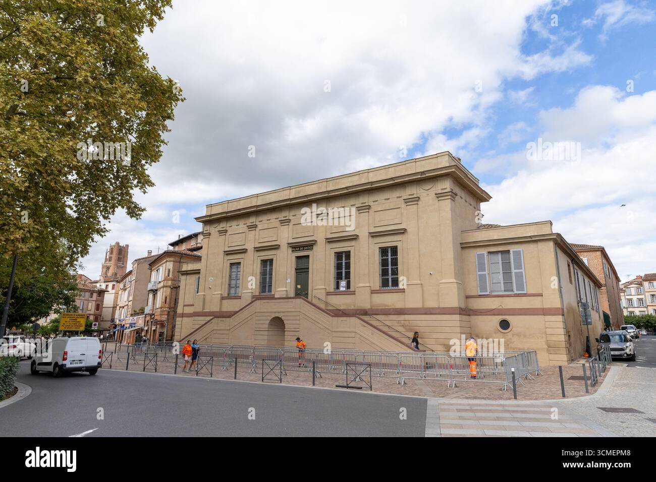 Albi court, where Cédric Jubillar is being tried for voluntary homicide ...