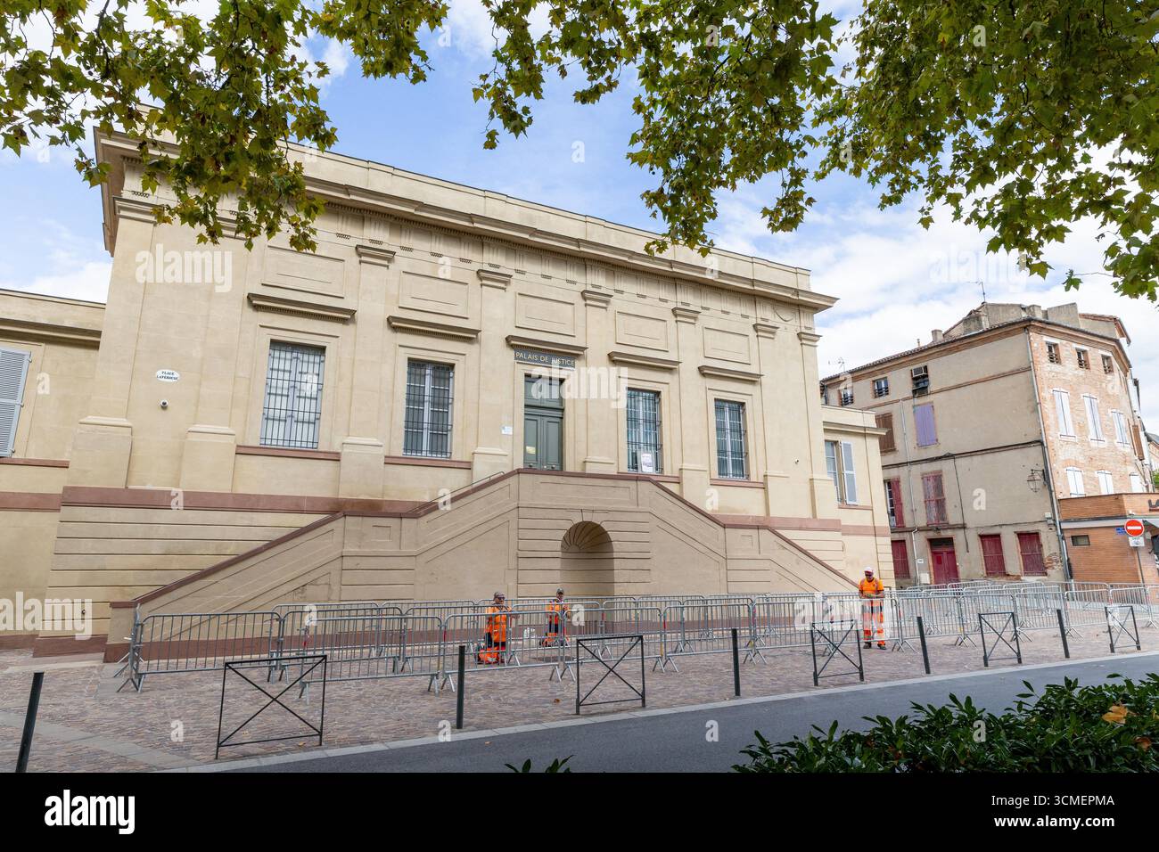 Albi court, where Cédric Jubillar is being tried for voluntary homicide ...