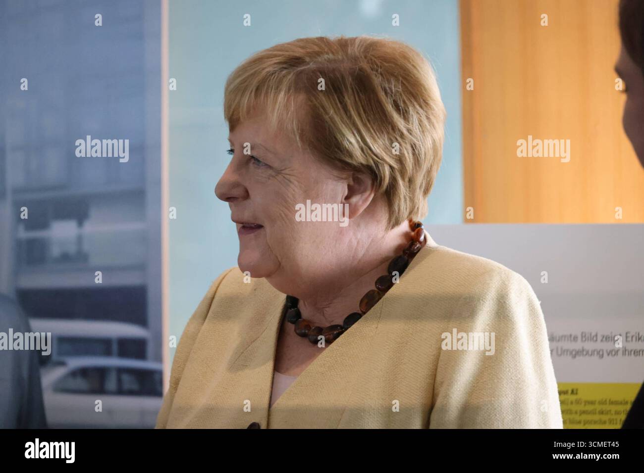 Merkel und Forscherinnen 16.09.2025, Germany, Berlin ...