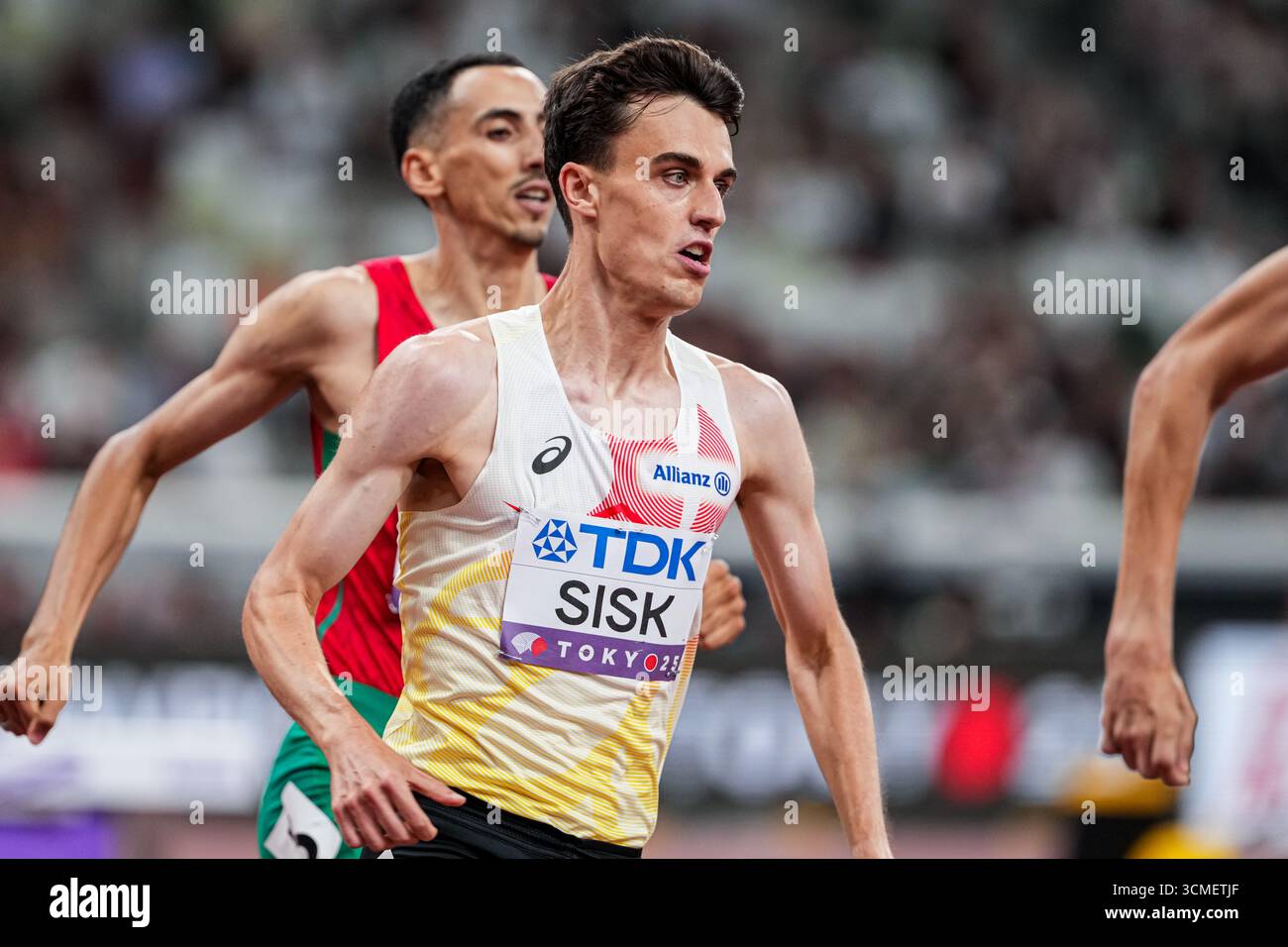 TOKYO, JAPAN - SEPTEMBER 16: Pieter Sisk of Belgium competing during ...