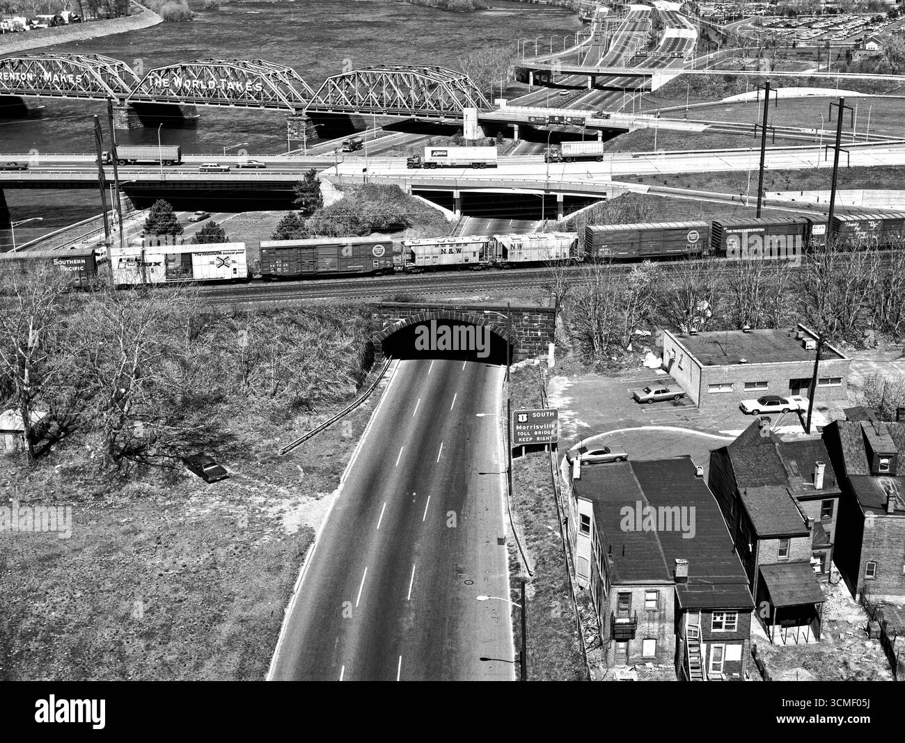 BLOOMSBURY STREET BRIDGE. TRENTON, MERCER CO., NJ. Sec. 1401, MP 57.61 ...
