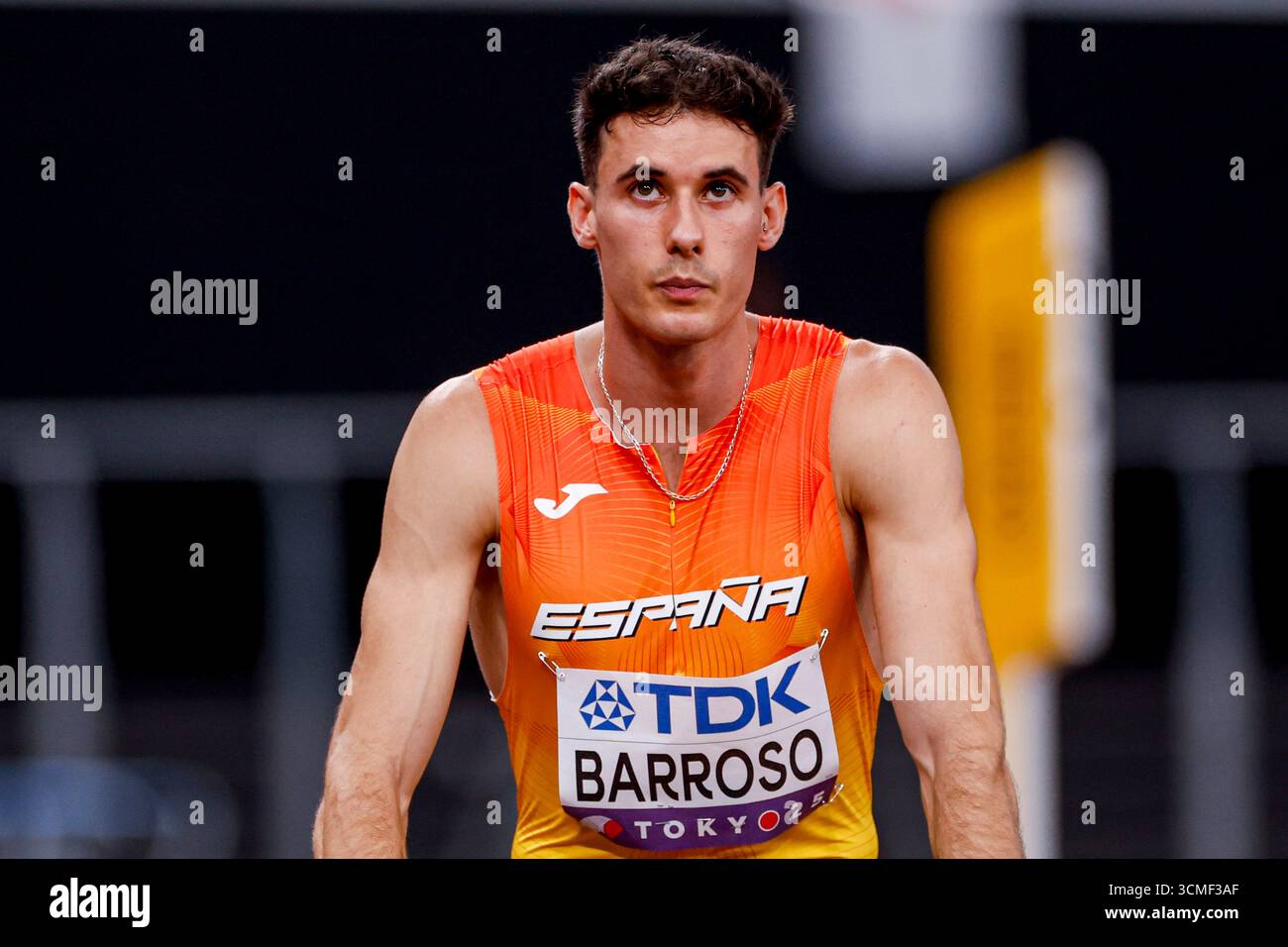David Barroso of Spain competing in the Men's 800 Metres during World ...