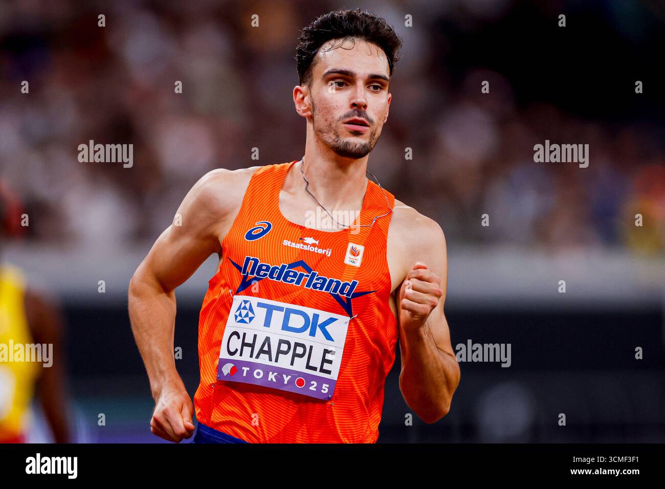 Samuel Chapple of the Netherlands competing in the Men's 800 Metres ...