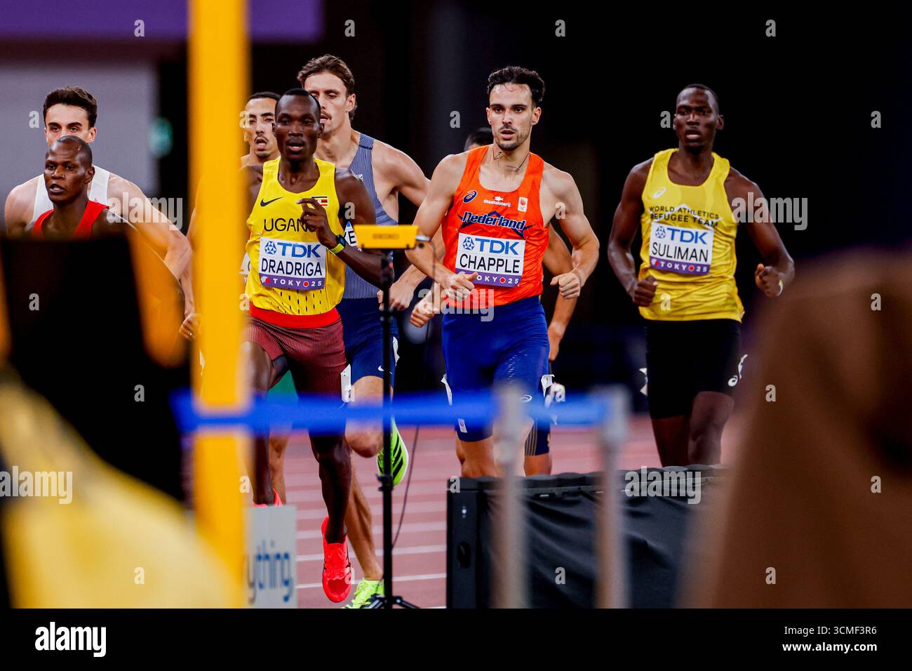 Samuel Chapple of the Netherlands competing in the Men's 800 Metres ...