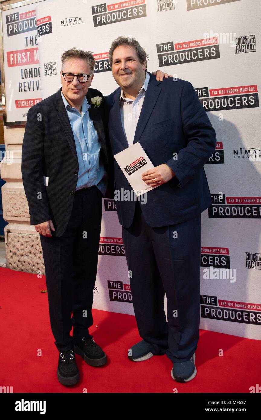 London, United Kingdom. 15th February 2025. Patrick Marber and David ...