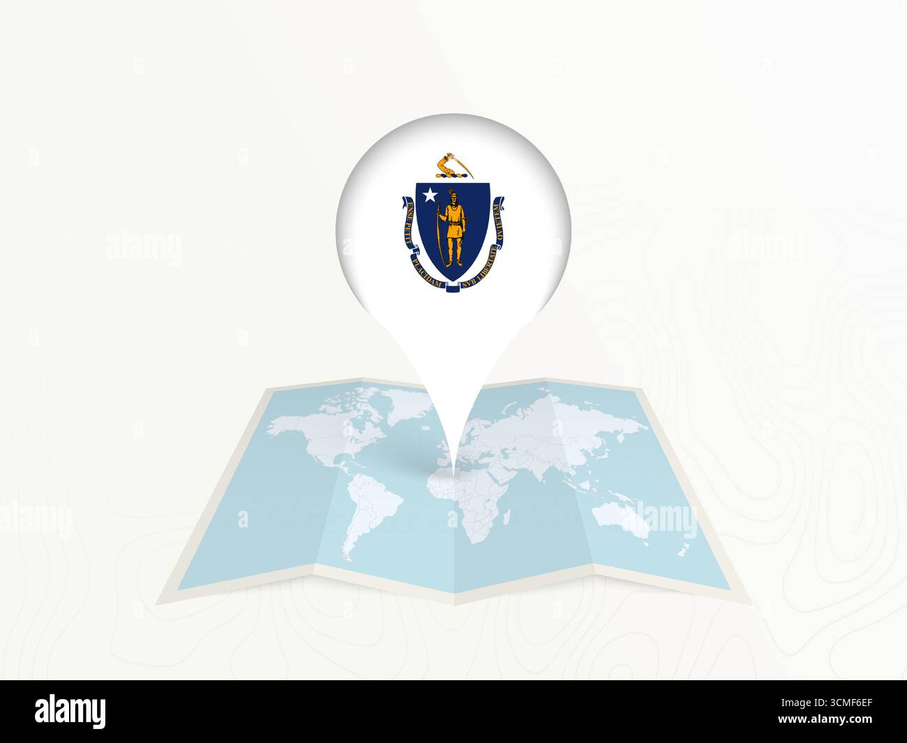 Boston gps map pin location Stock Vector Images - Alamy