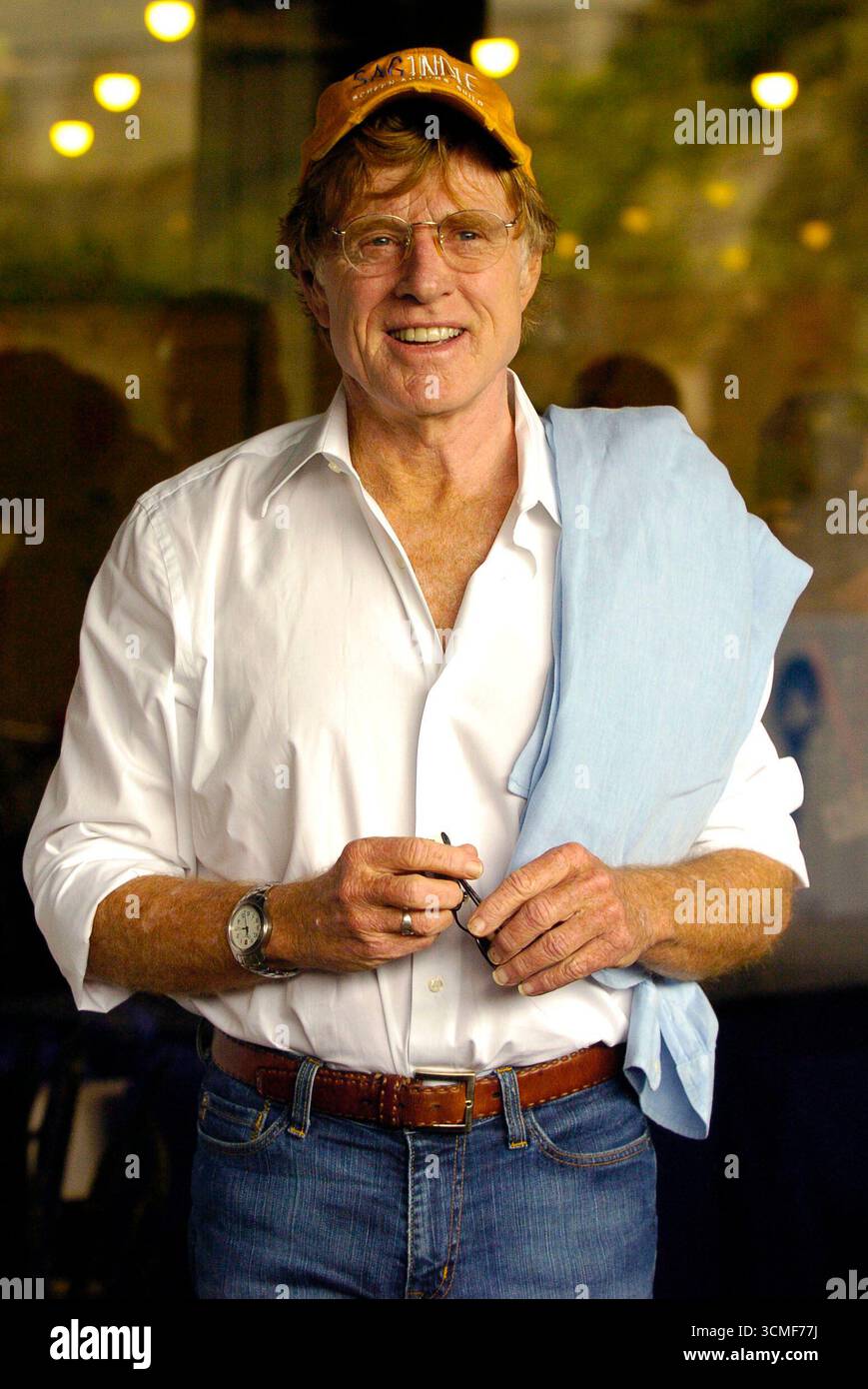 ***FILE PHOTO*** American actor Robert Redford pictured before a press ...