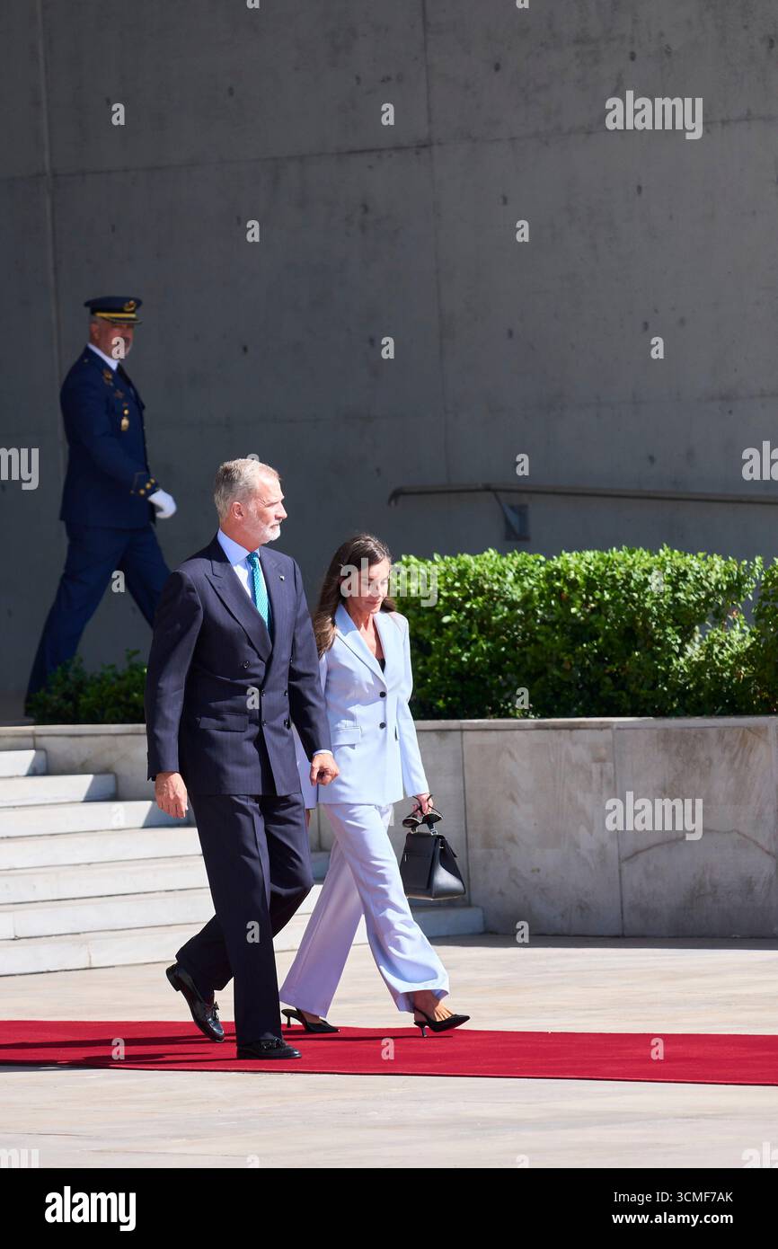 King Felipe VI of Spain, Queen Letizia of Spain Depart to Egypt for 3 ...