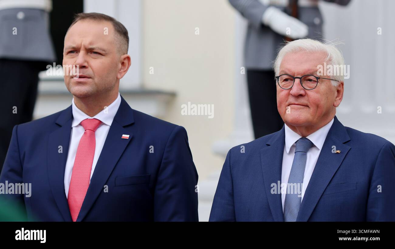 Berlin, Germany, 16th Sept. 2025. Welcoming of the President of the ...