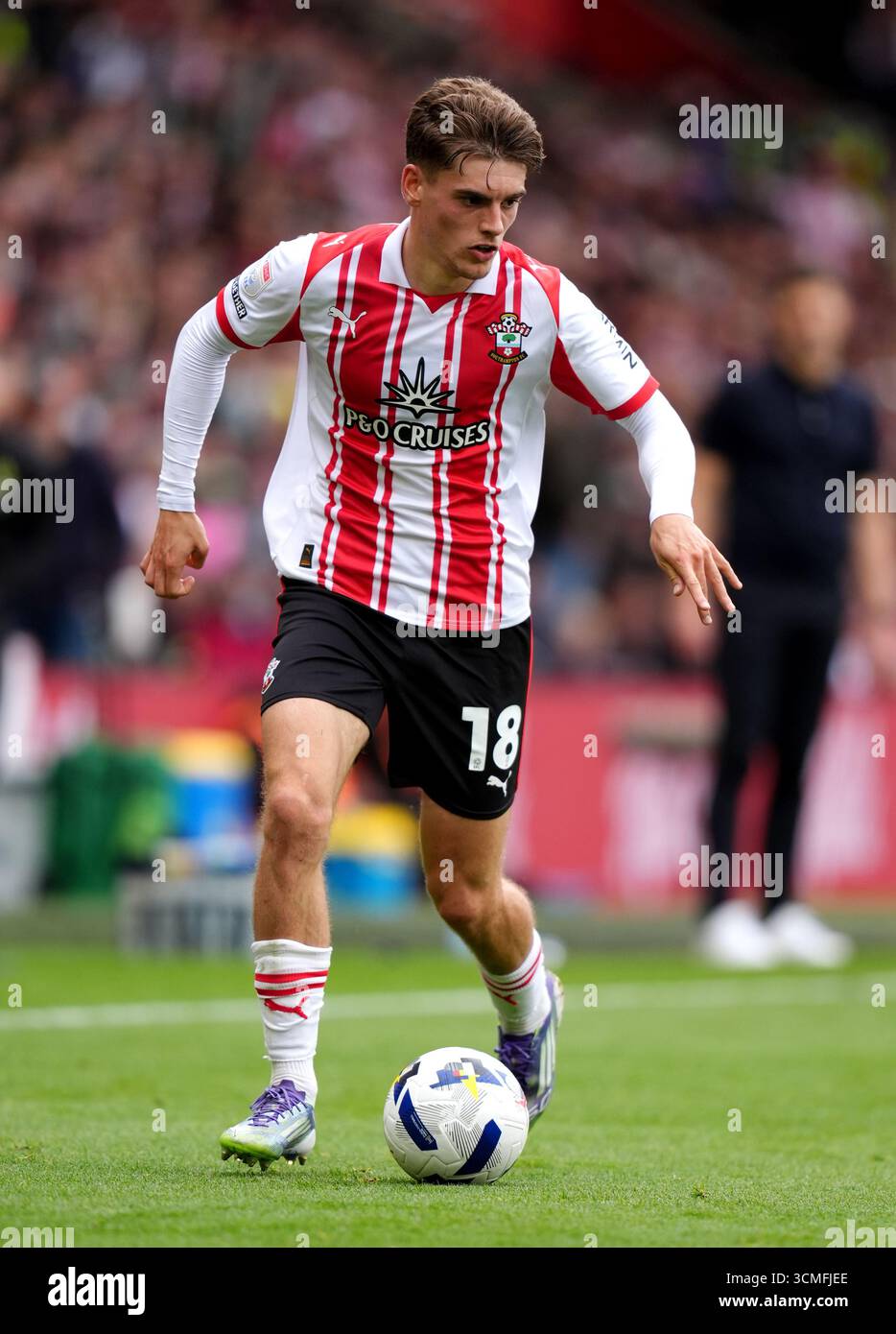 Southampton's Tom Fellows during the Sky Bet Championship match at St ...