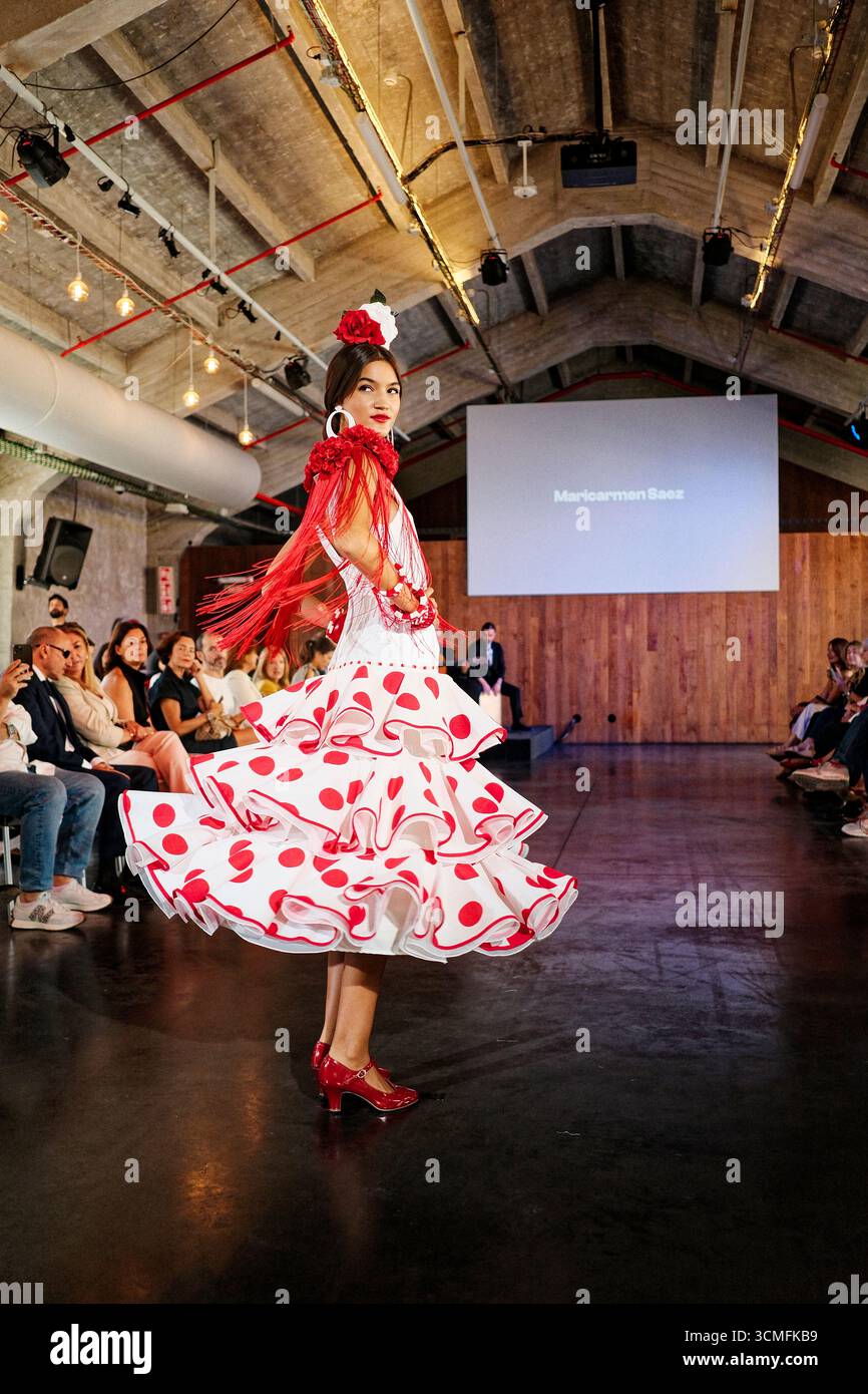 Madrid, Spain. 16th Sep, 2025. Madrid es Moda. Fashion show featuring ...