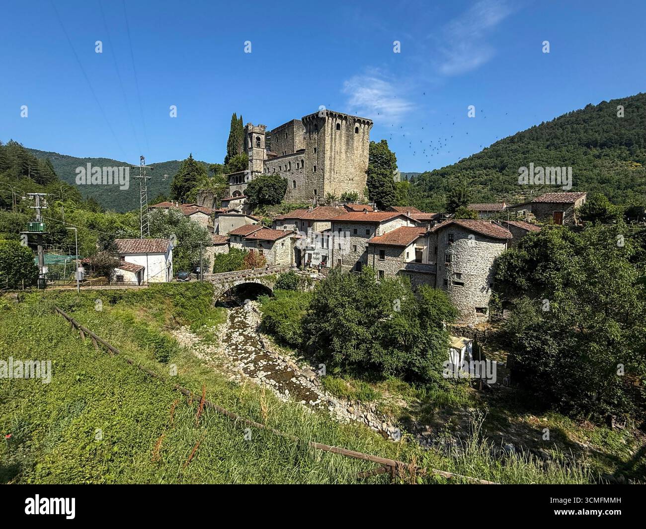Castello della Verrucola (Verrucola castle), first documented in 1044 ...