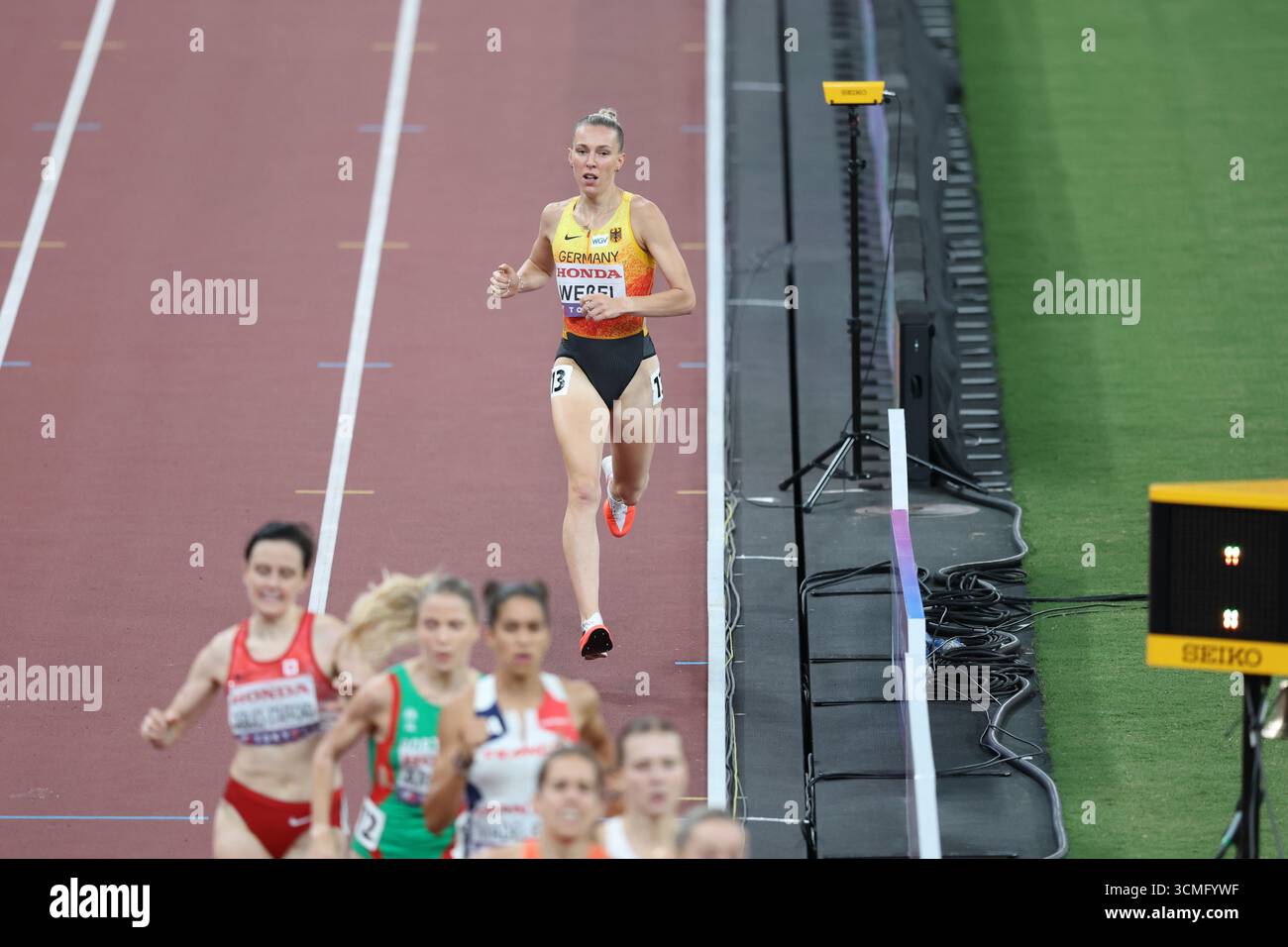 16 September 2025, Japan, Tokio: Athletics: World Championships, 1500 ...