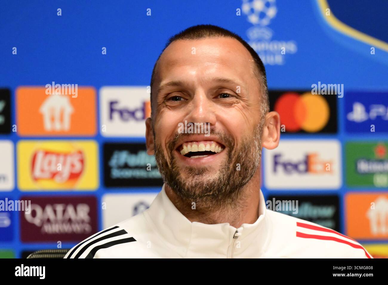 AMSTERDAM - Ajax coach Johnny Heitinga during a training session at De ...