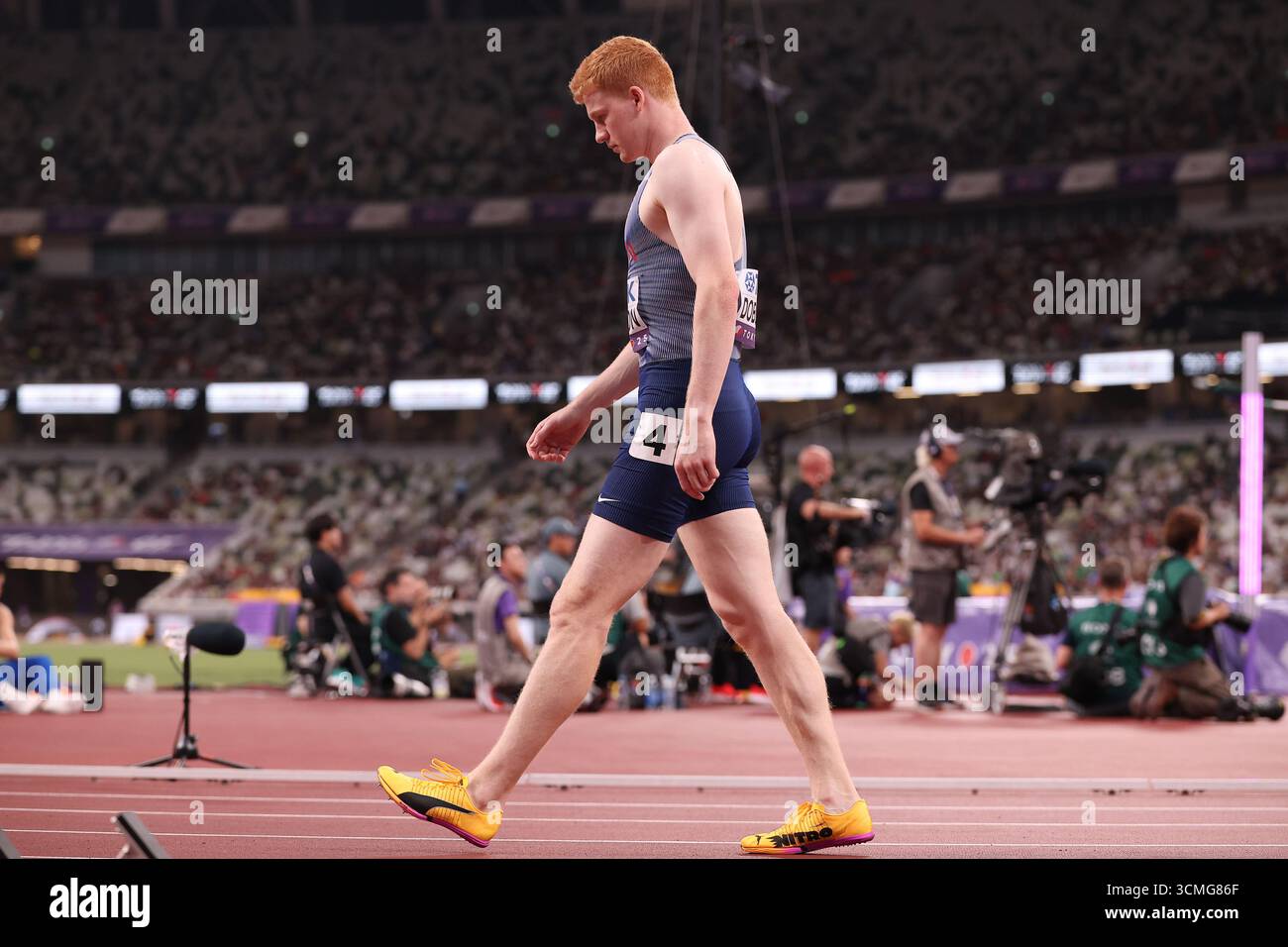Charles Dobson (GBR) before his 400m semi-final during the World ...