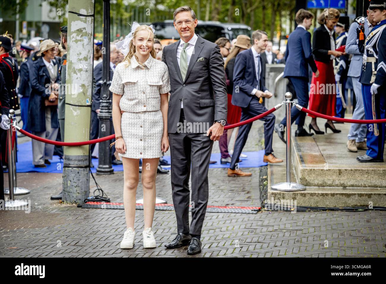 THE HAGUE - Joost Eerdmans arrives at the Royal Theatre for the speech ...