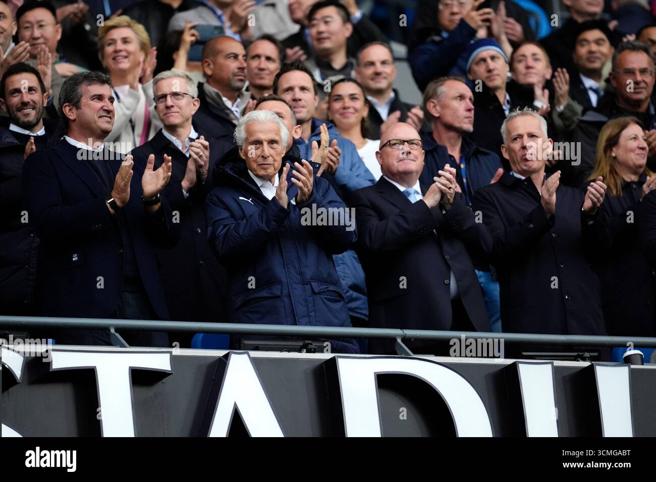 Manchester City chief executive officer Ferran Soriano, board member ...