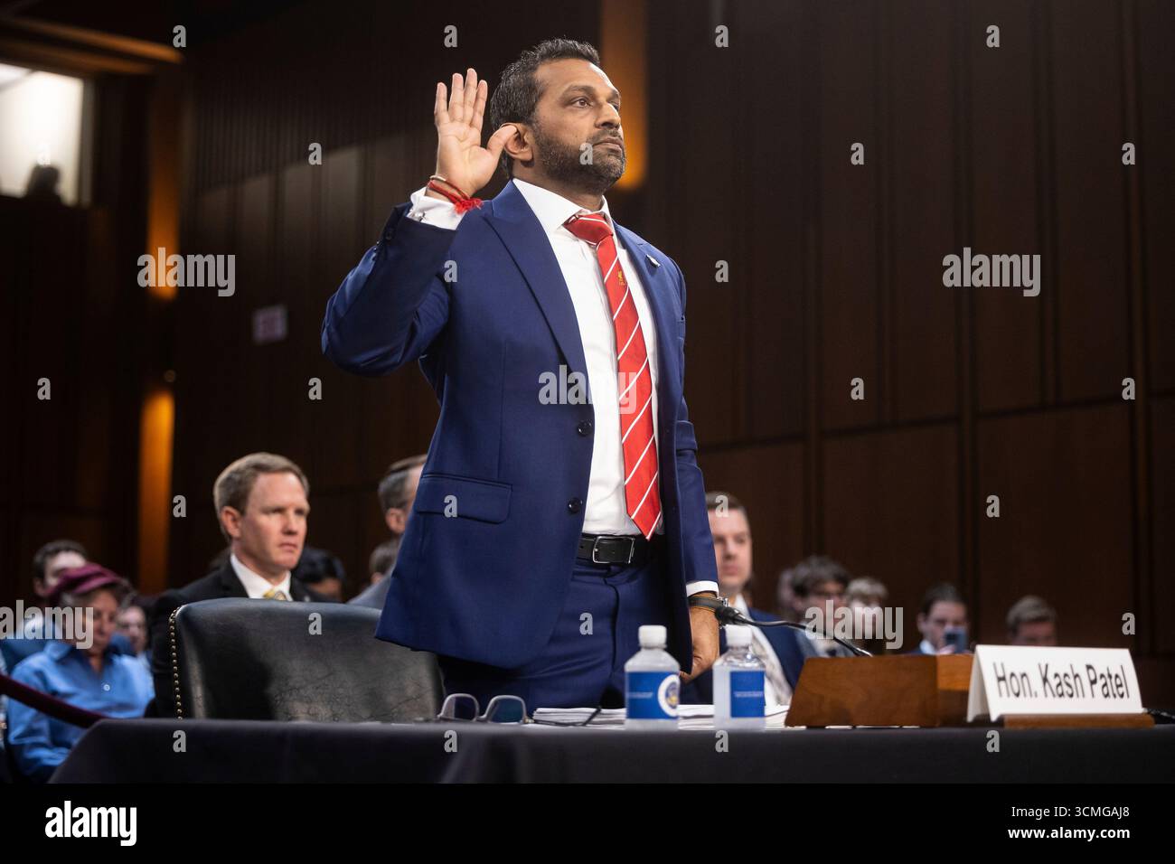 Federal Bureau of Investigation (FBI) Director Kash Patel is sworn in ...