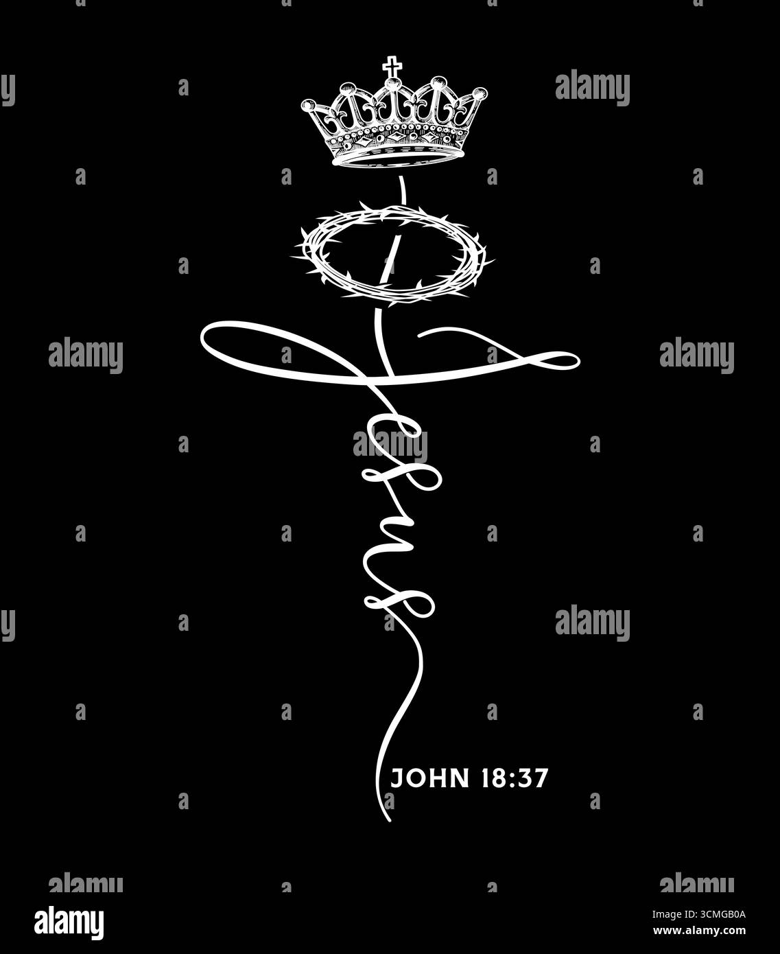 Christ john of the cross Stock Vector Images - Alamy