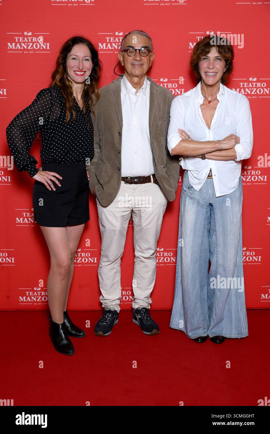 Milan, Presentation of the 2025/2026 Season of the Teatro Manzoni ...