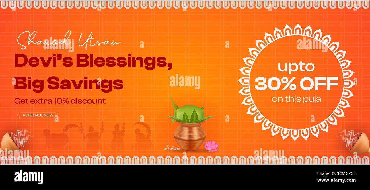 Durga Puja Sale, Dhamaka Sale Ad. Durga Puja Offer Tags, Durga Puja ...