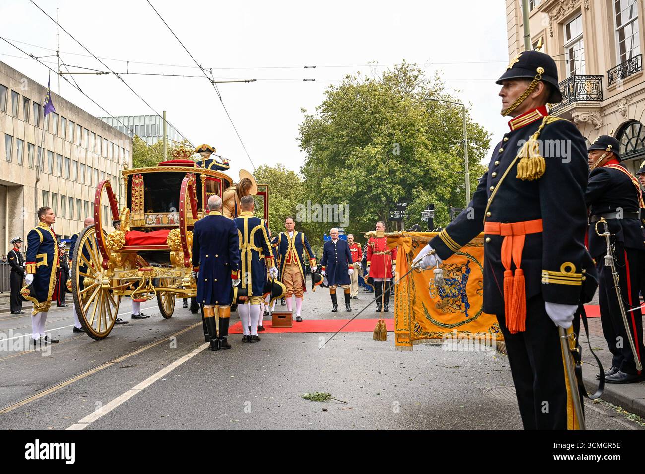 Princess Amalia during Prinsjesdag 2025 celebrations, where they leave ...