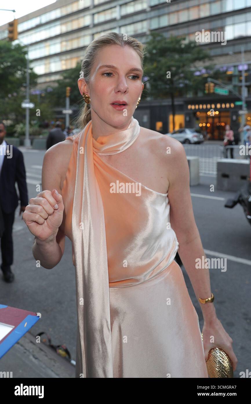 NEW YORK, NEW YORK - SEPTEMBER 15: Lily Rabe attend the New York ...