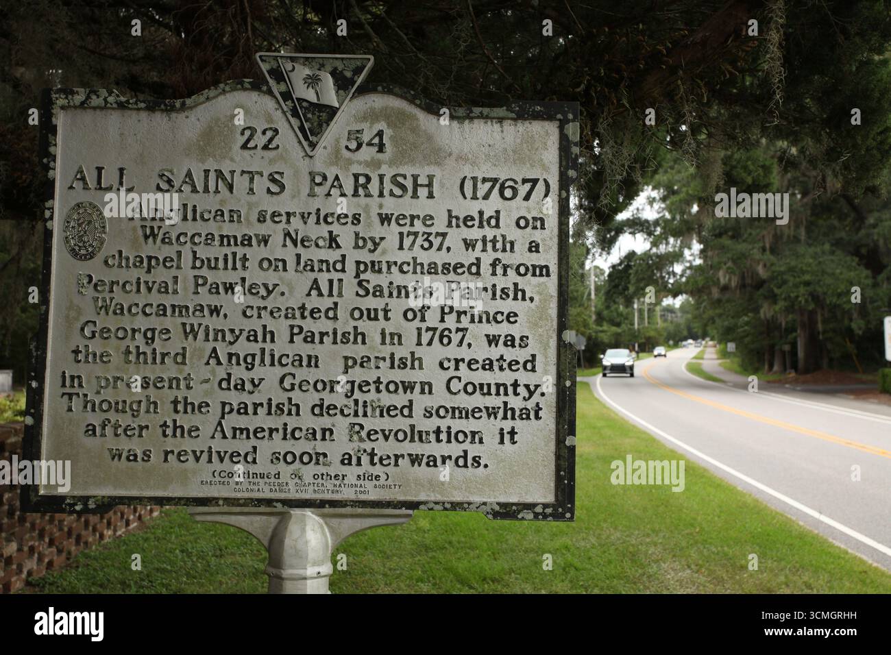 All saints waccamaw episcopal church cemetery hi-res stock photography ...