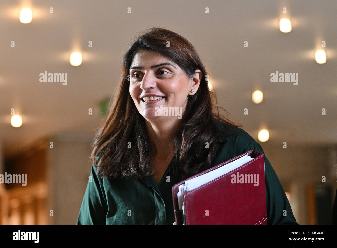 Edinburgh Scotland, UK 16 September 2025. Dr Pam Gosal MBE at the ...