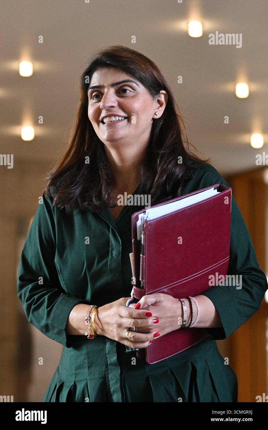 Edinburgh Scotland, UK 16 September 2025. Dr Pam Gosal MBE at the ...