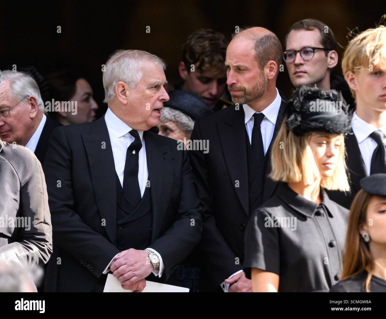 London, UK. September 16th, 2025. Prince Andrew, The Duke of York and ...