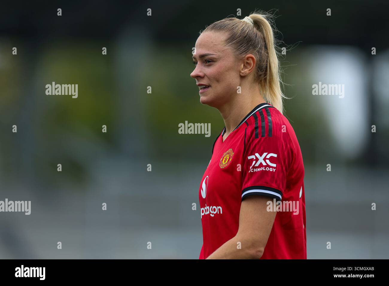 Manchester United's Fridolina Rolfo following the Barclays Women's ...