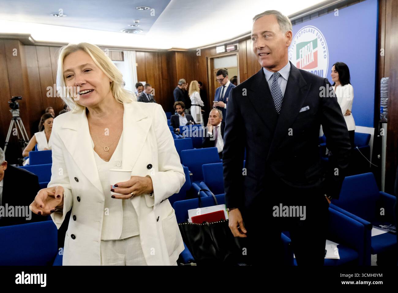 Domitilla Benigni (Elt Group), Alessandro Ercolani (Rheinmetall Italia ...