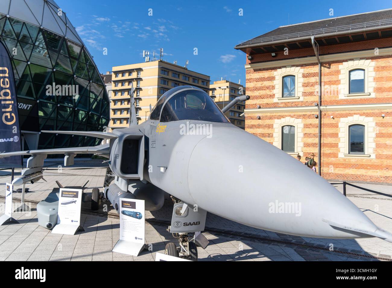 BUDAPEST, HUNGARY - SEPTEMBER 06. 2023: A scale model of the Swedish ...
