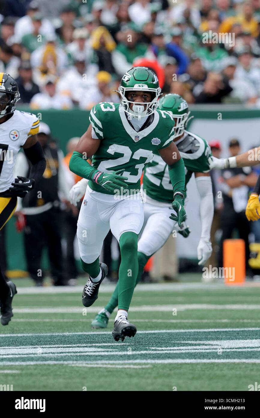 New York Jets cornerback Azareye'h Thomas (23) in action against the ...