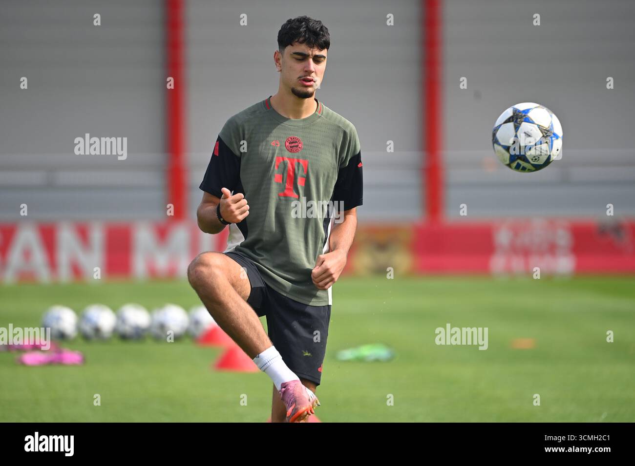 Aleksandar PAVLOVIC (FC Bayern Munich), action, single image, cropped ...